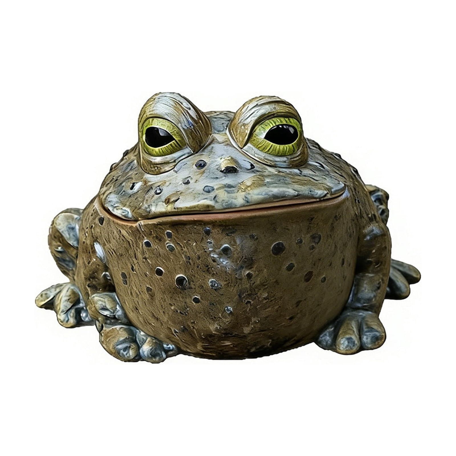 Funny Toads Tissue Box, Ceramic Tissue Holder, Whimsical Design for ...