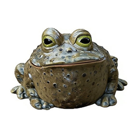 Funny Toads Tissue Box, Ceramic Tissue Holder, Whimsical Design for ...