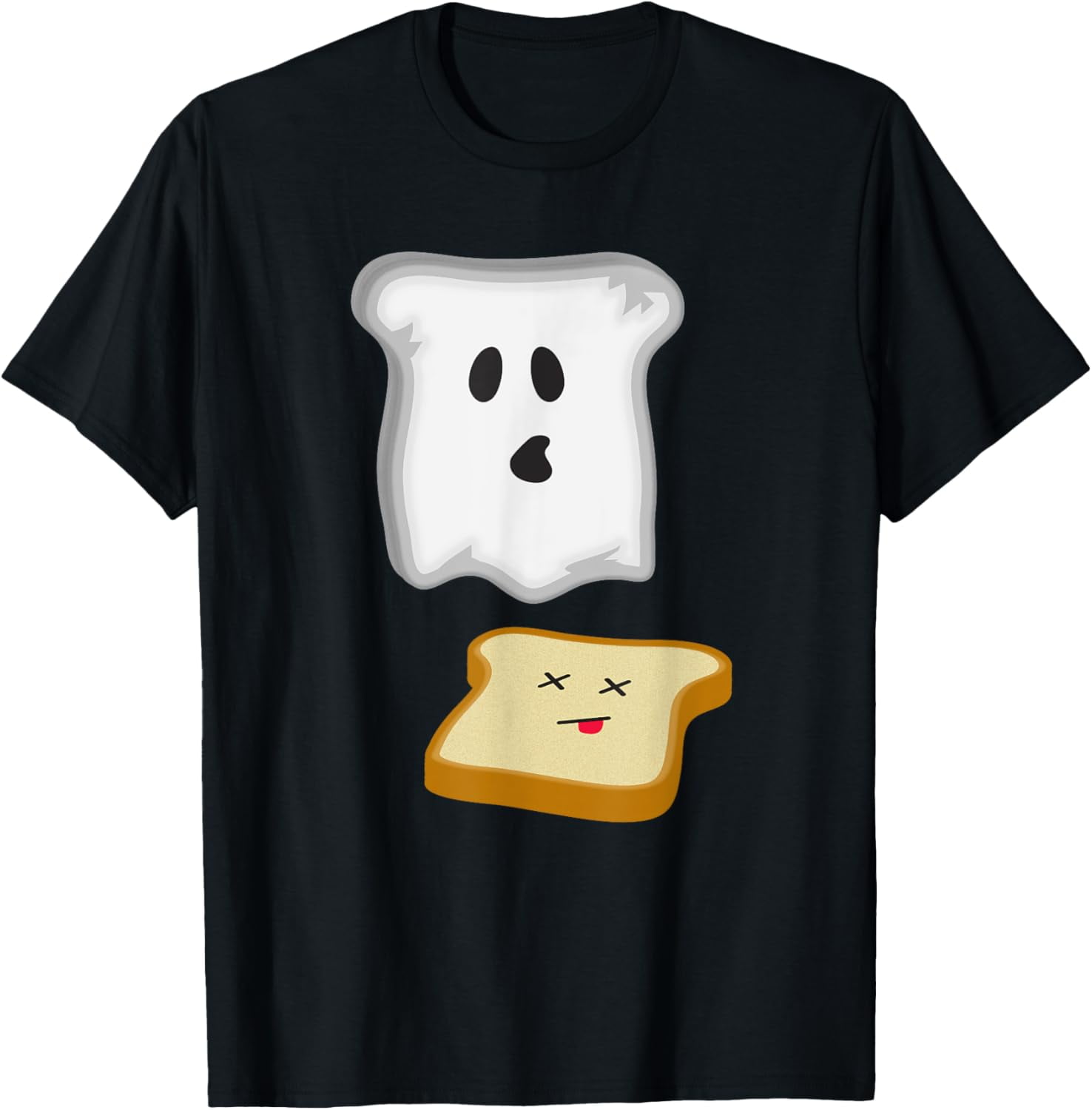 Funny Toast that is a Ghost from Dead Bread Spooky Toast Pun Funny ...