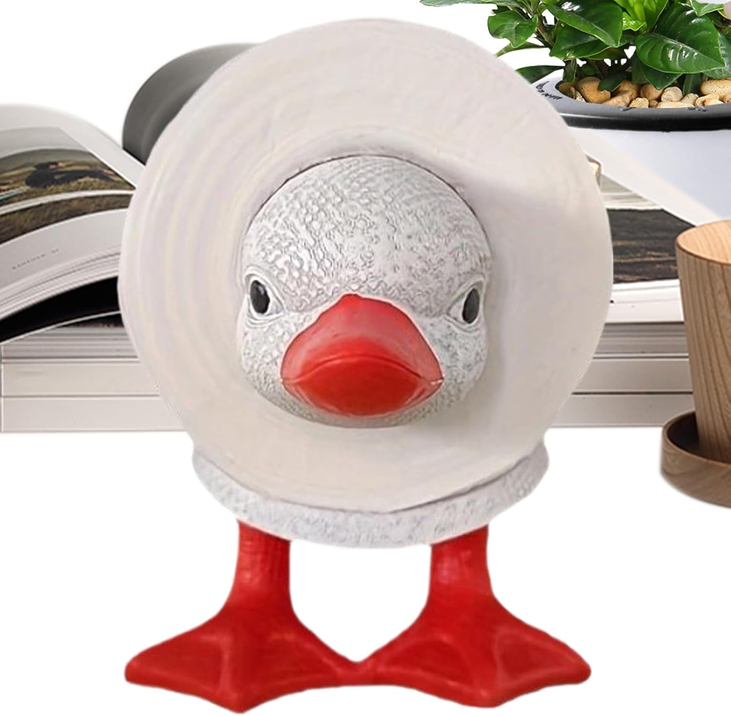 Funny Toilet Paper Holder, Cute Duck Tissue Stand, Freestanding ...