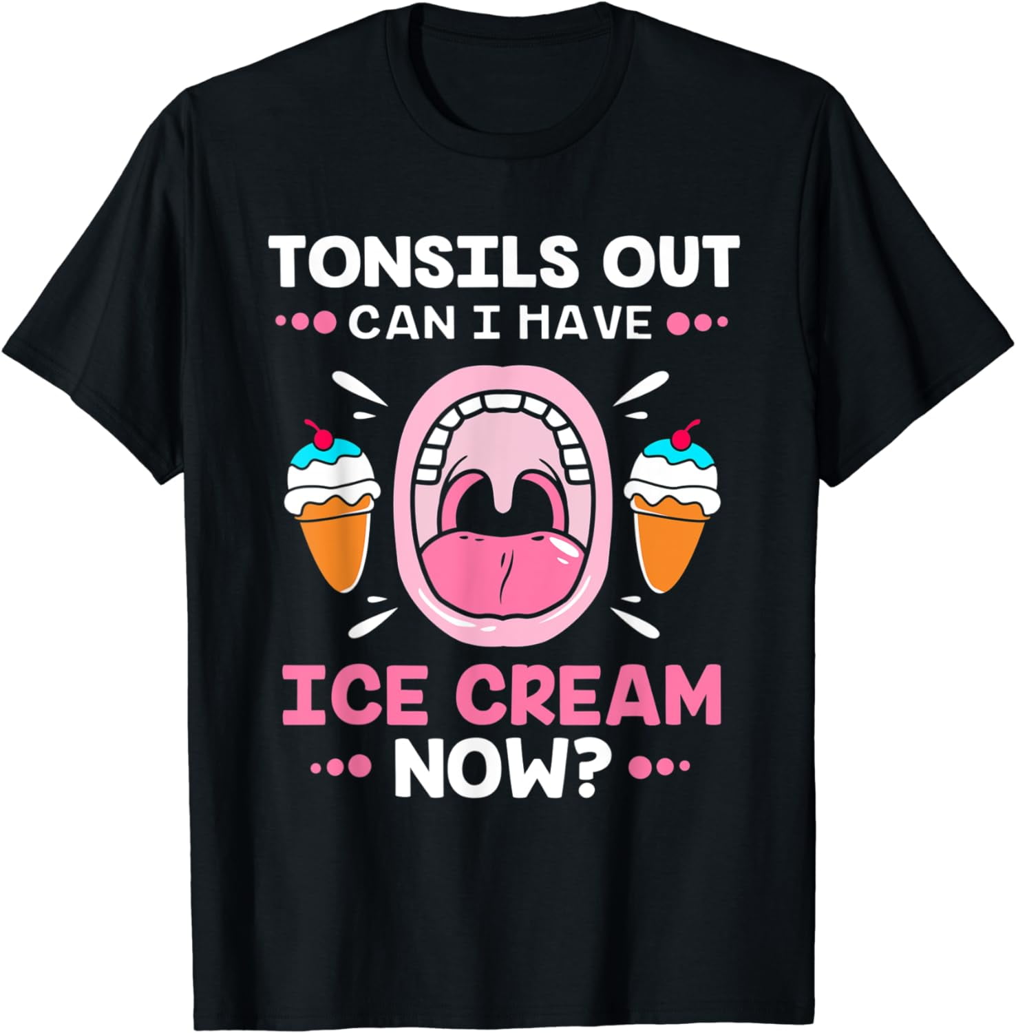 Funny Tonsillectomy Recovery Kids Tonsils Out T-Shirt - Walmart.com