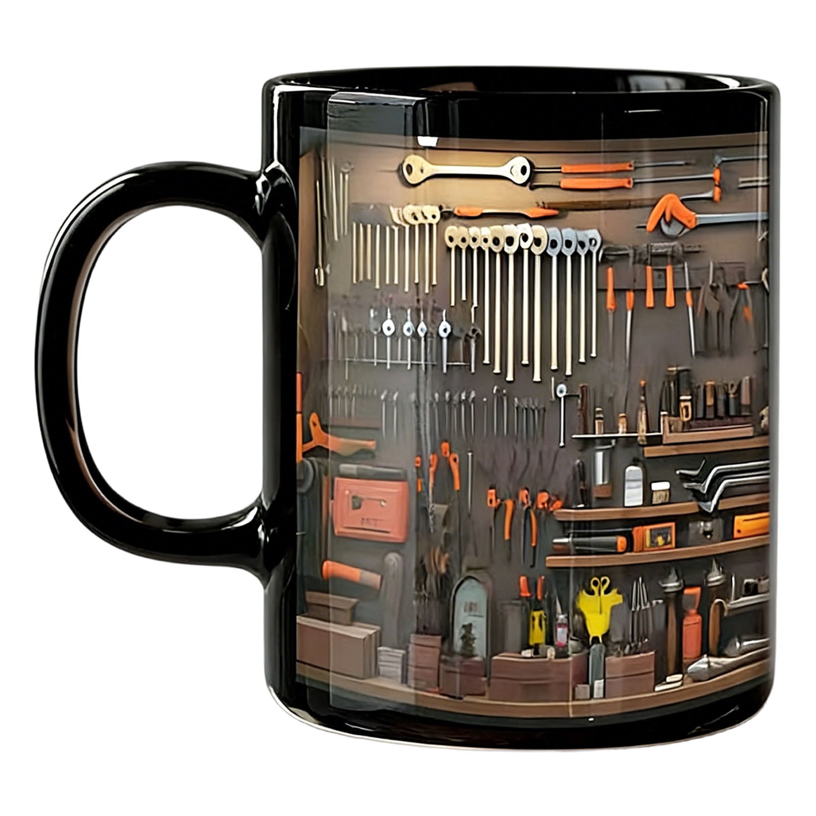 Funny Toolbox Coffee Mug - 3D Visuals Creative Mechanic Tool Box Mug ...