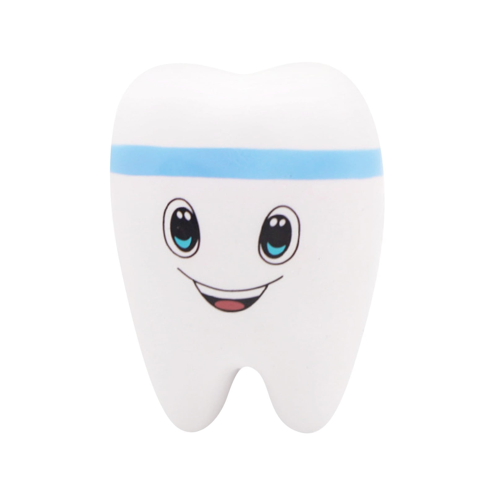 Funny Tooth-Shaped PU Slow Rebound Toy, Creative Character Squeeze ...