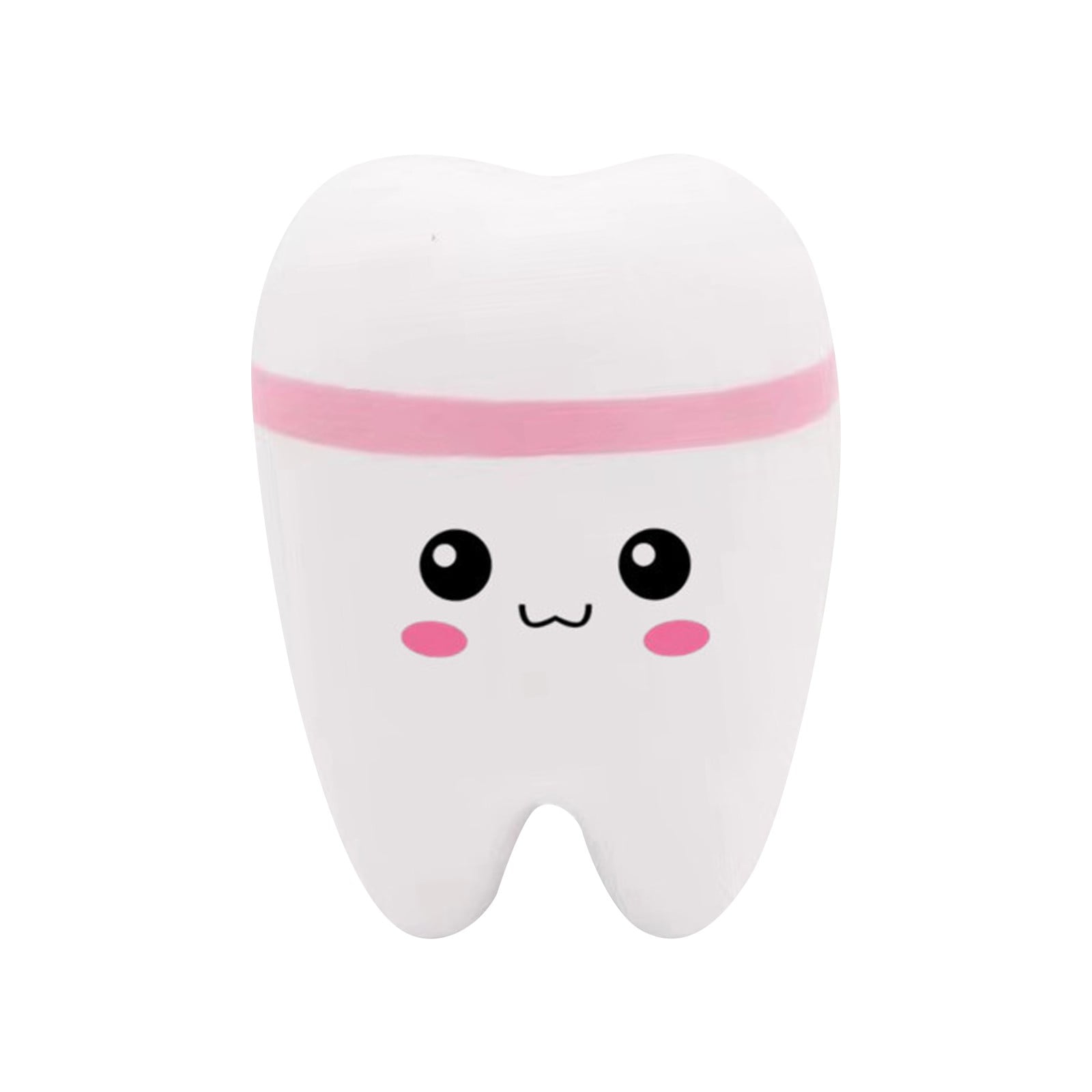 Funny Tooth-Shaped PU Slow Rebound Toy, Creative Character Squeeze ...