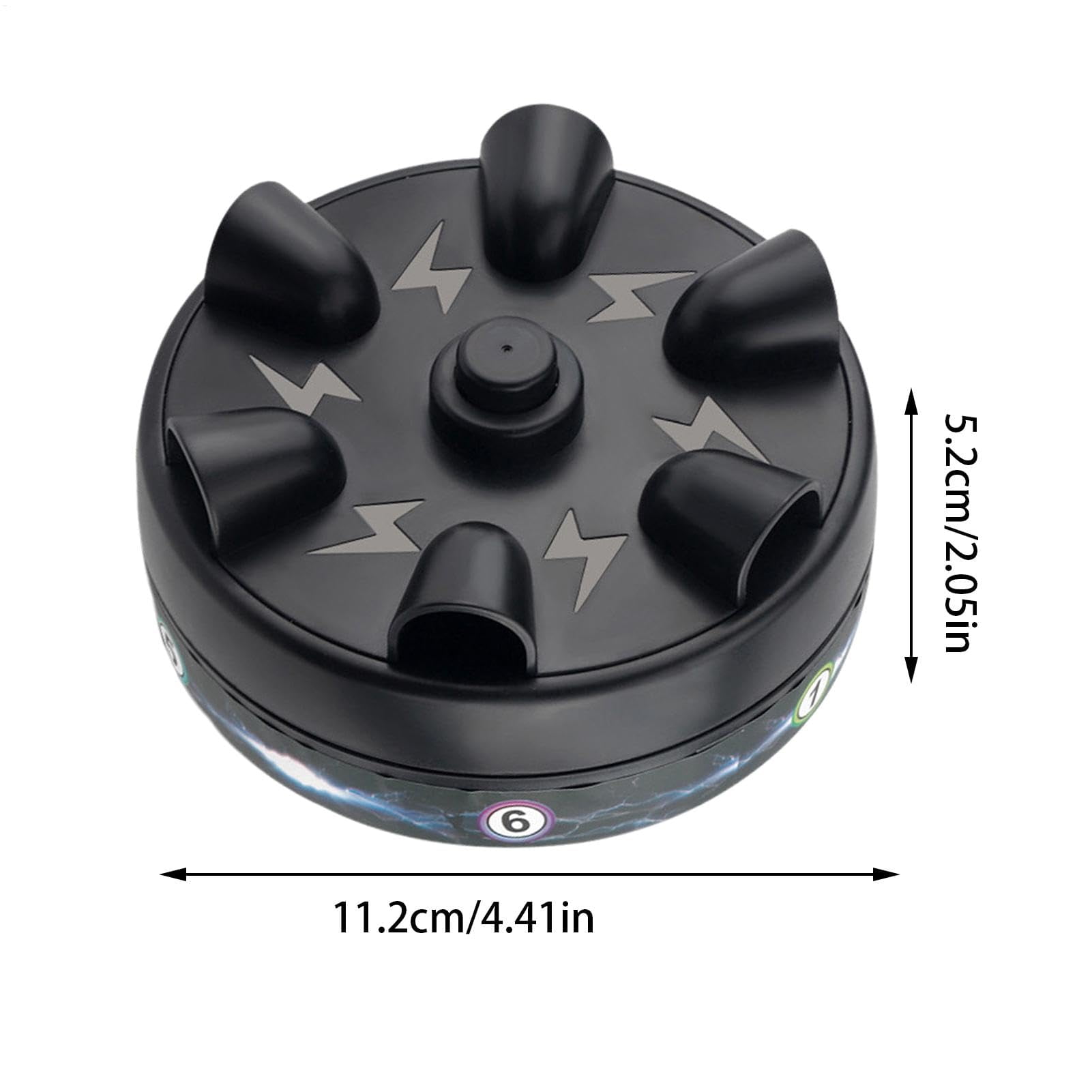 Funny Toys Electric Shock Polygraph Tricky Six Finger Lie Detector ...