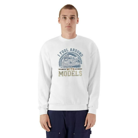 Funny Train I Fool Around With Models Model Train Railway Unisex ...