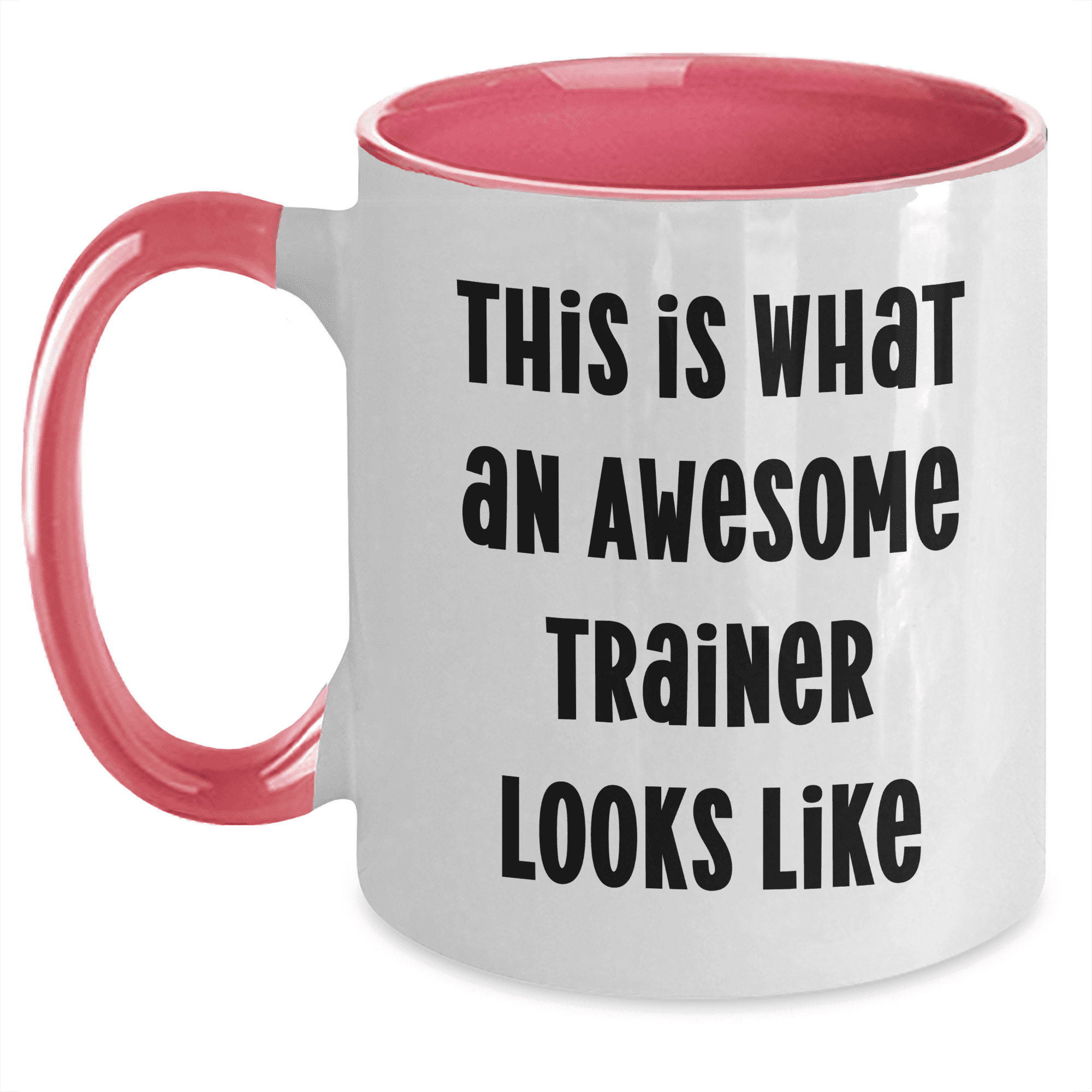 Funny Trainer Two Tone Coffee Mugs Gifts for Men from Family on Father ...