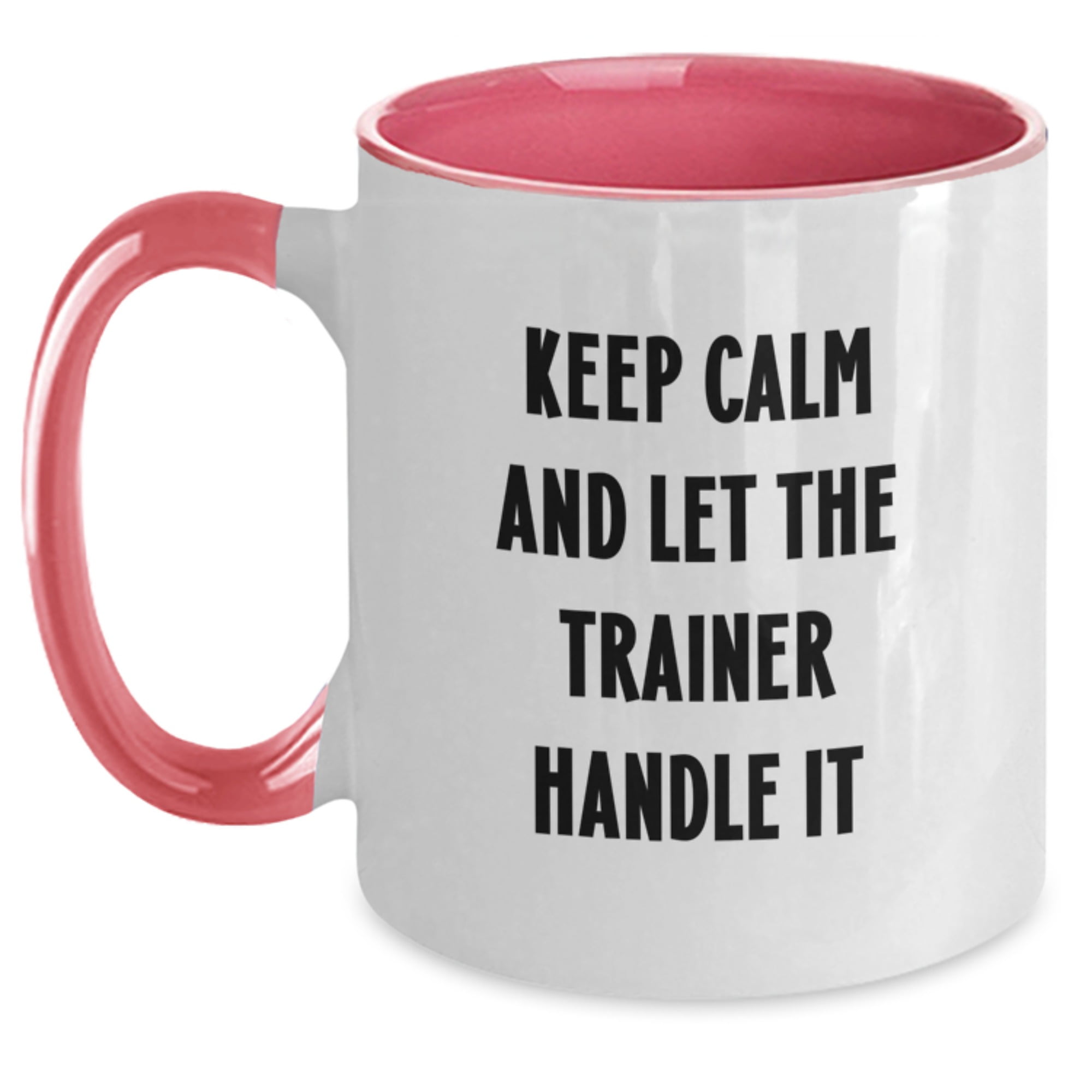 Funny Trainer Two Tone Coffee Mugs Gifts from Friends for Trainer ...