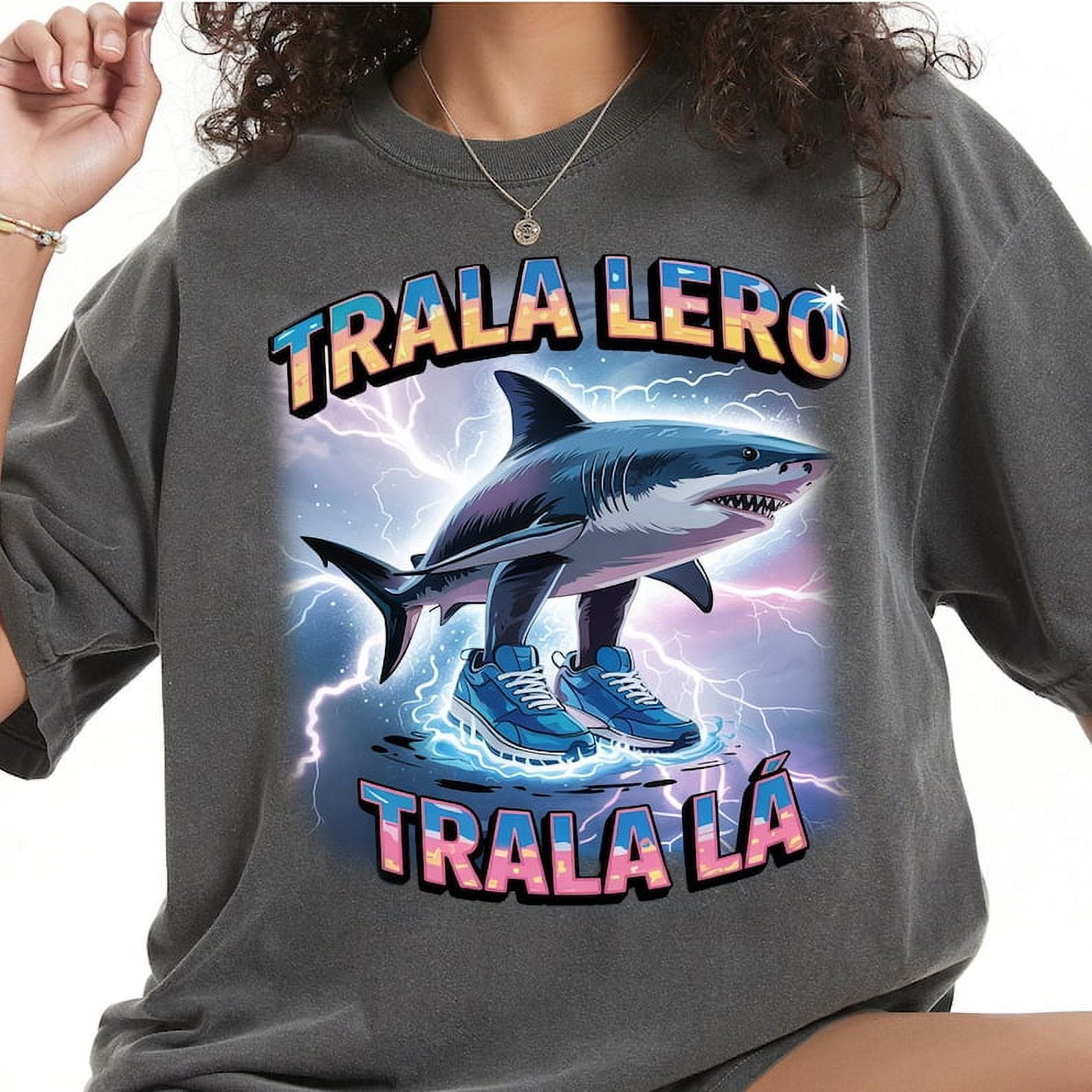 Funny Tral*lero Tralala, Brain Rot, Italian Brainrot Meme, Shark With ...