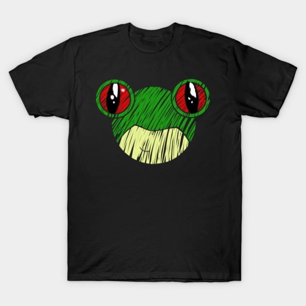 Funny Tree Frog Animal Nature Artwork Print, H44337 Unisex T-Shirt, Up ...