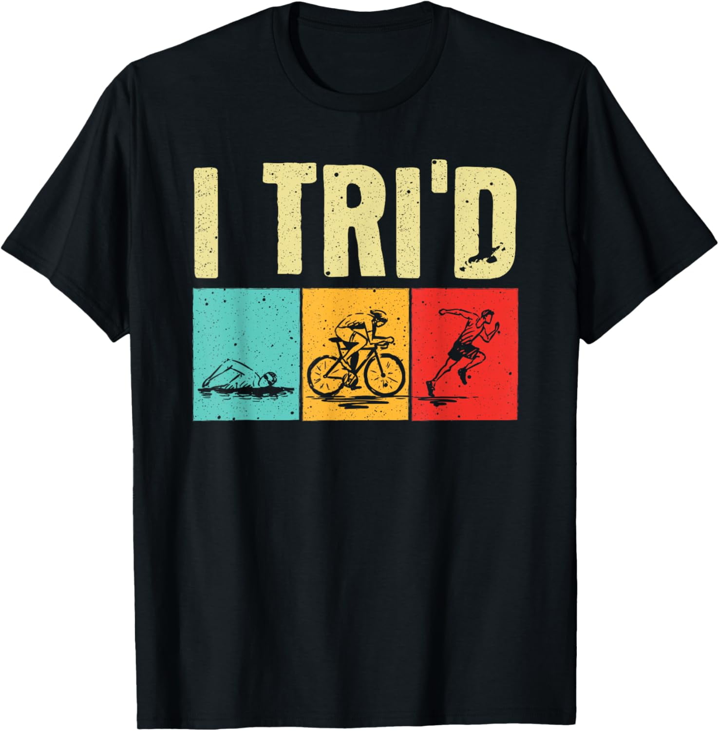 Funny Triathlon For Men Women Cyclist Swimmer Triathletes Funny ...