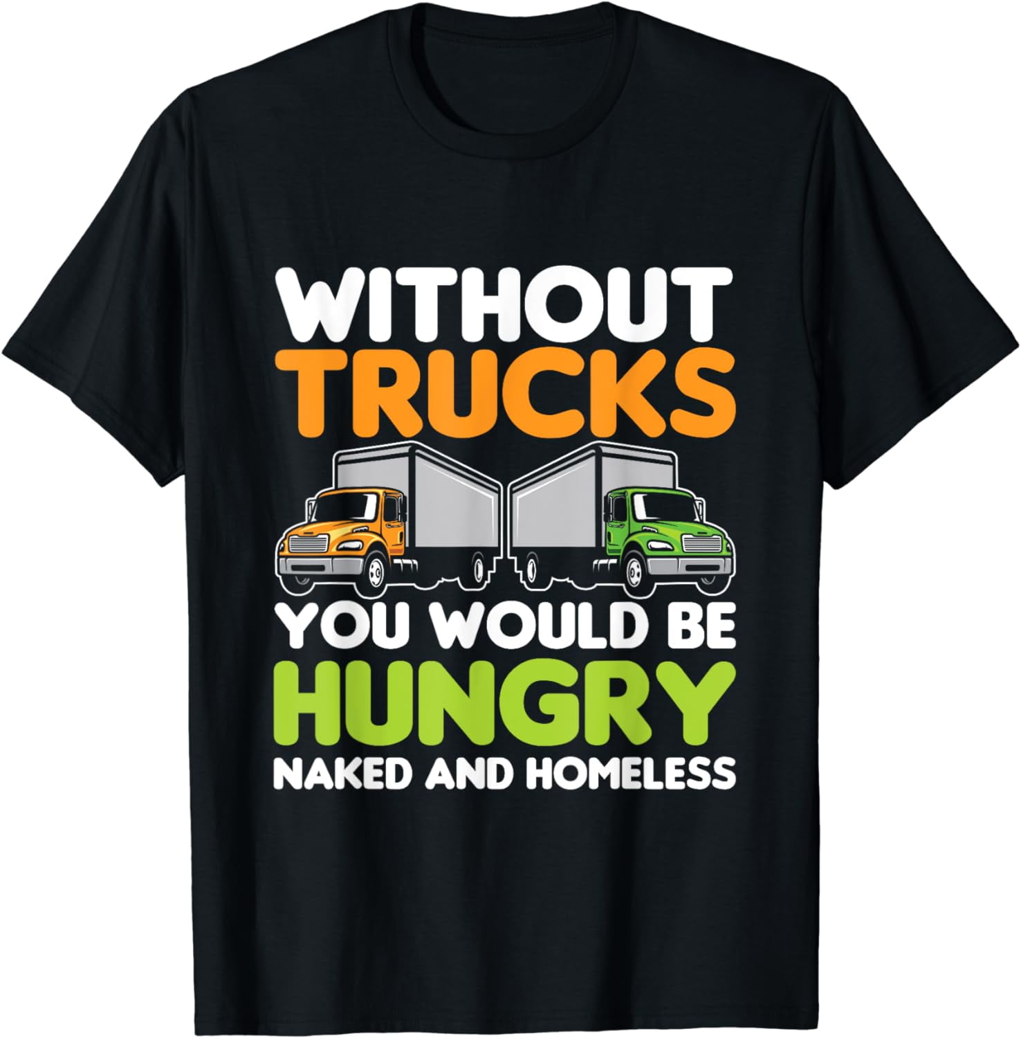 Funny Truck Designs for Men and Women T-Shirt - Walmart.com