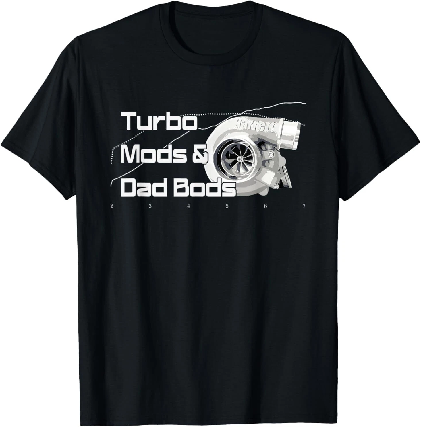 Funny Turbo Mods And Dad Bods Family Father T-Shirt - Walmart.com