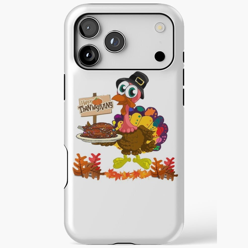 Funny Turkey Thanksgiving Day Gift Boys Kids Men Gift Phone Case for ...