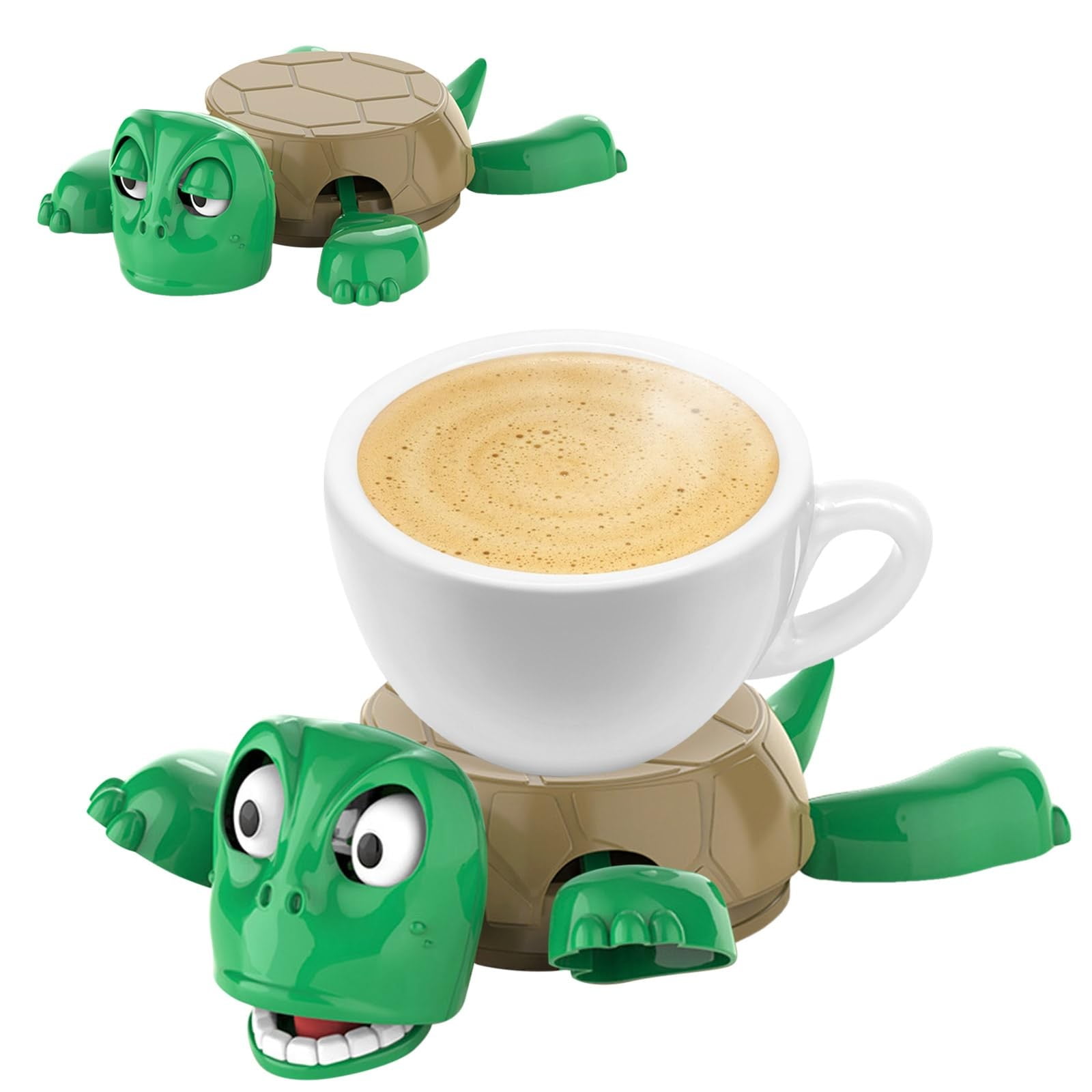 Funny Turtle Cup Holder Screaming Sea Turtle Coaster With Funny ...