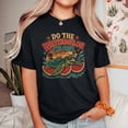 Funny Turtle Watermelon Design Graphic T-Shirt for Fun Summer Outfits ...