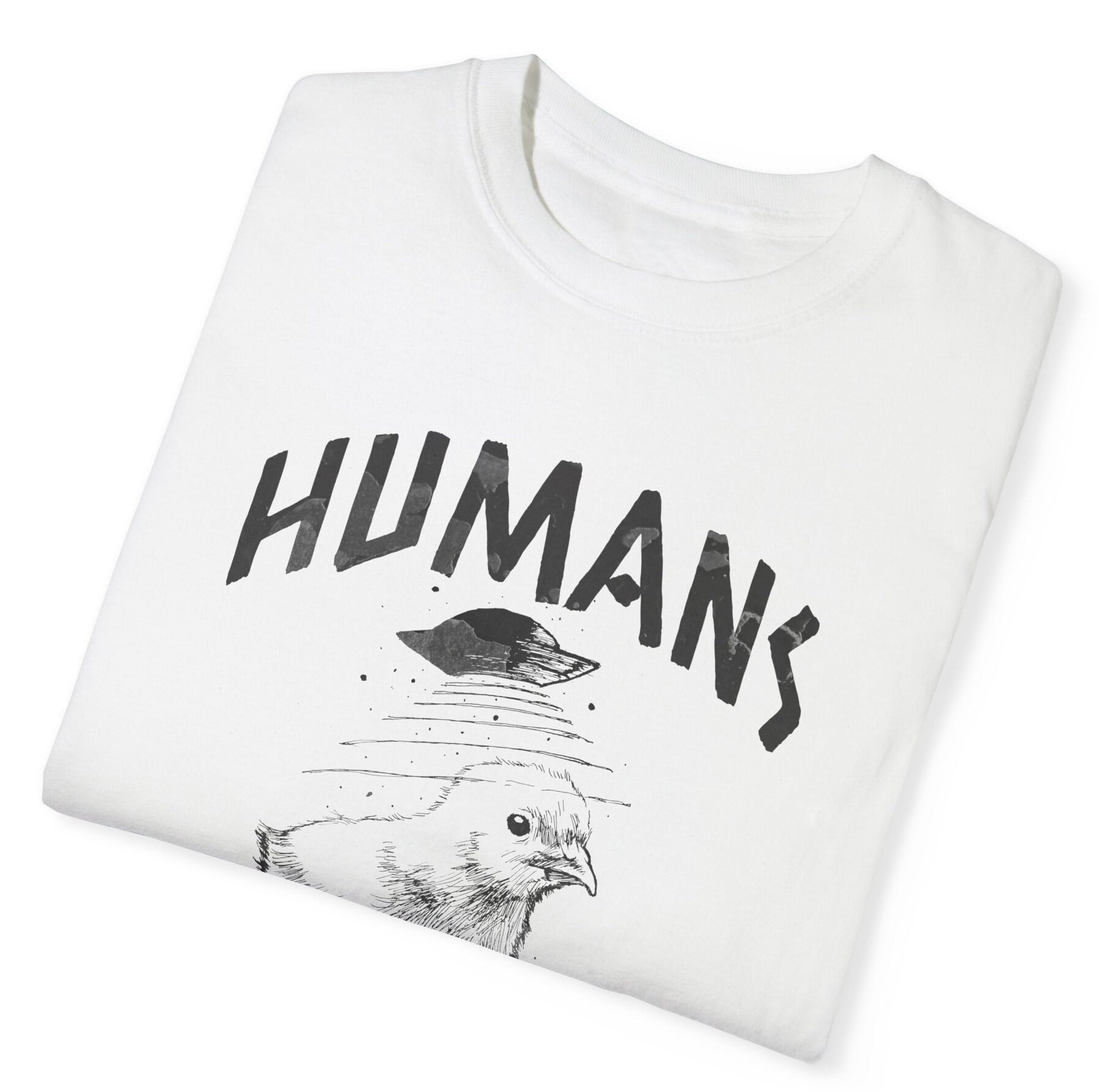 Funny UFO Chicken Shirt - Graphic Tee, Country Boho Style, Retro 90s T ...