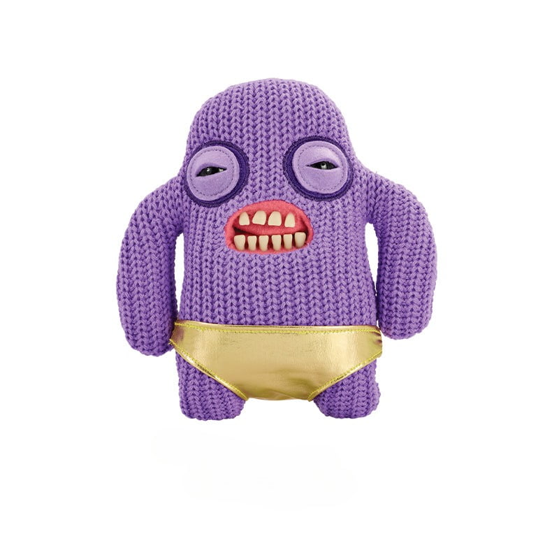 Funny Ugly Monster Plush Collectible Silly Toy FUGGLER Plush Big Teeth ...