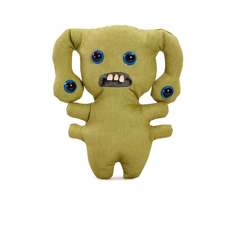 Funny Ugly Monster Plush Collectible Silly Toy FUGGLER Plush Big Teeth ...