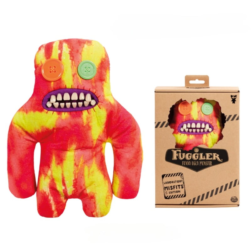 Funny Ugly Monster Plush Collectible Silly Toy FUGGLER Plush Big Teeth ...