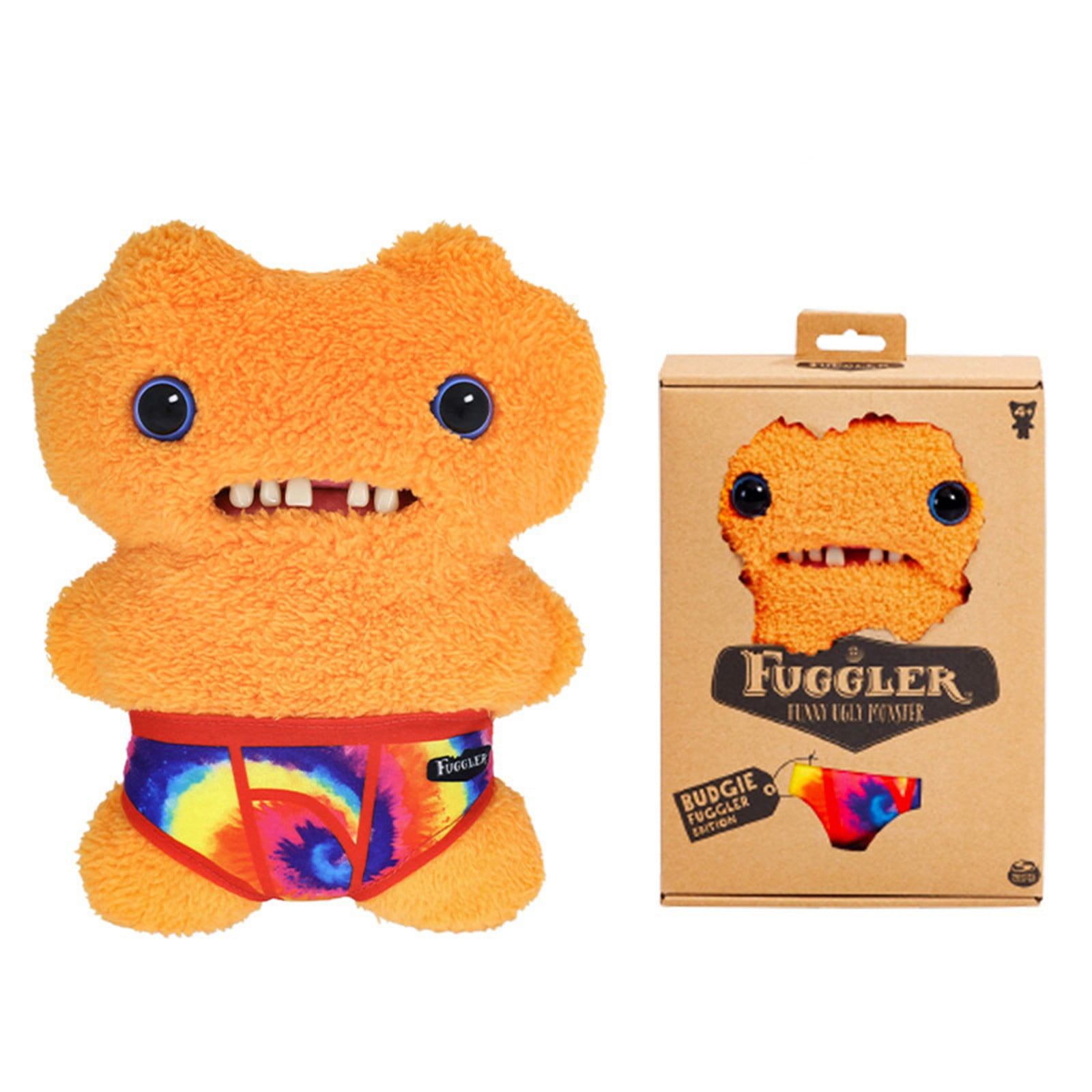 Funny Ugly Monster Plush Toys Fuggler Dog Squeak Toys Annoyed Alien ...