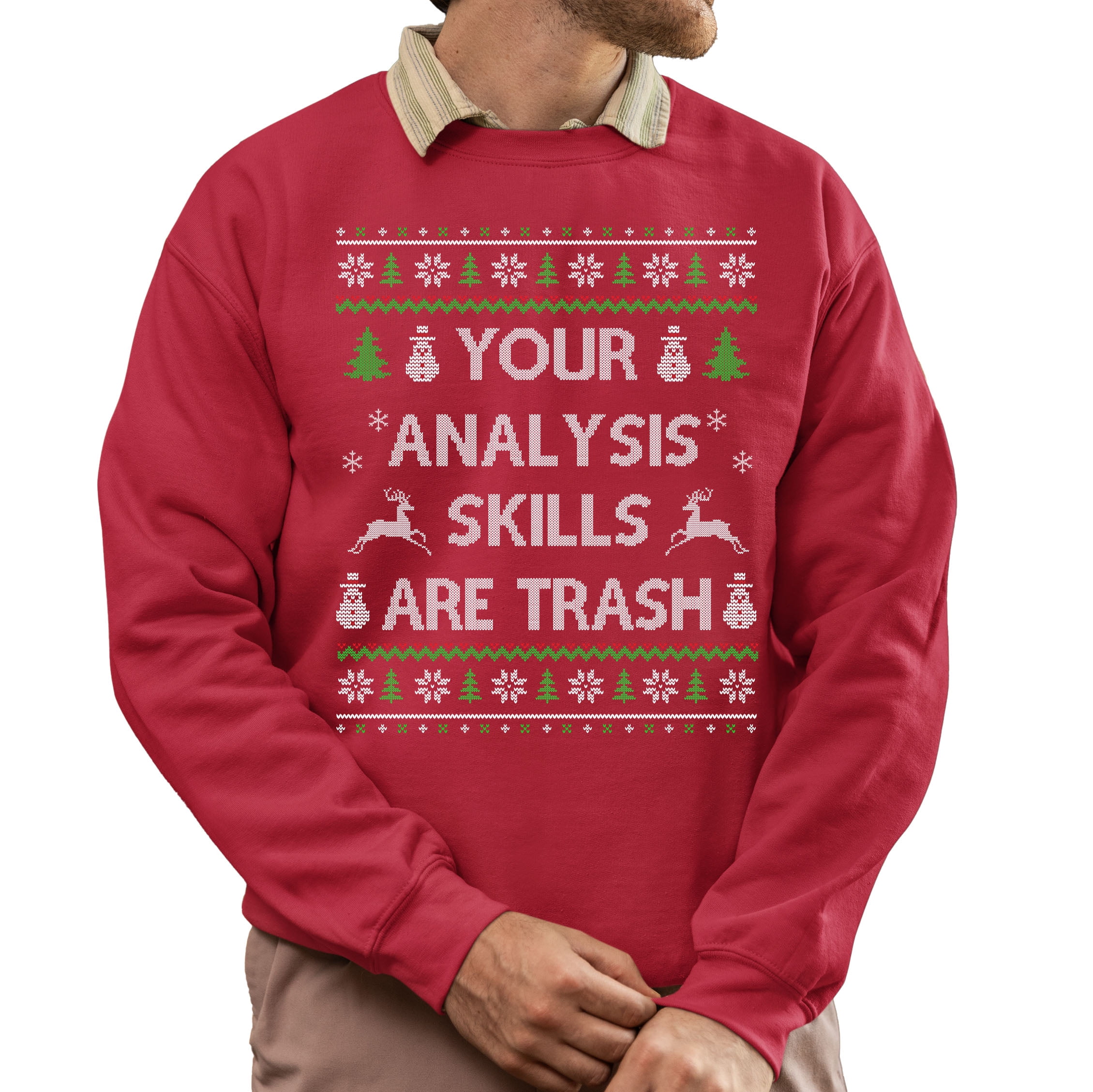 Funny Ugly Xmas Sweater, Funny Christmas Sweatshirt,Funny Christmas ...