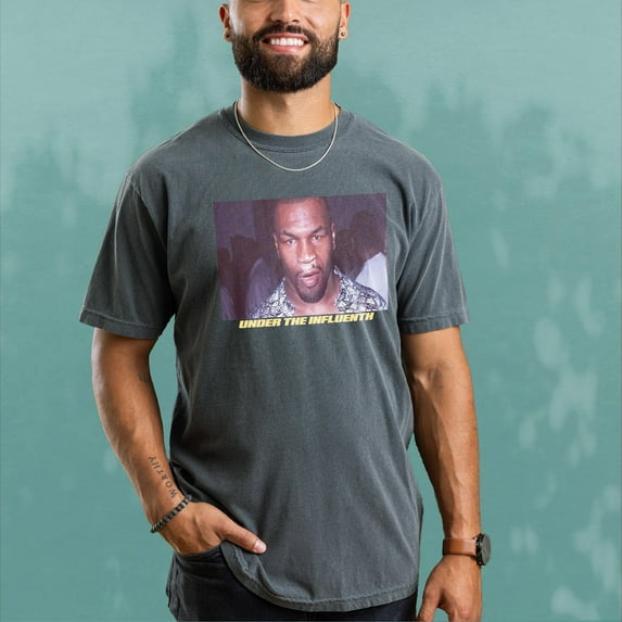 Funny Under the Influence Meme Mike Tyson Graphic Tee - Embrace the ...