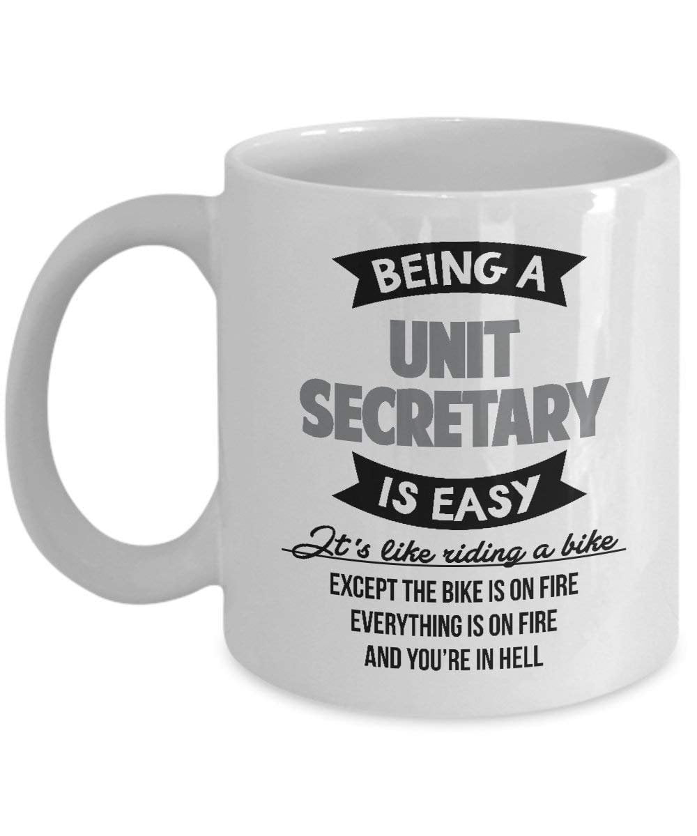 Funny Unit Secretary Secretaries Bikers Coffee & Tea Gift Mug - Walmart.com