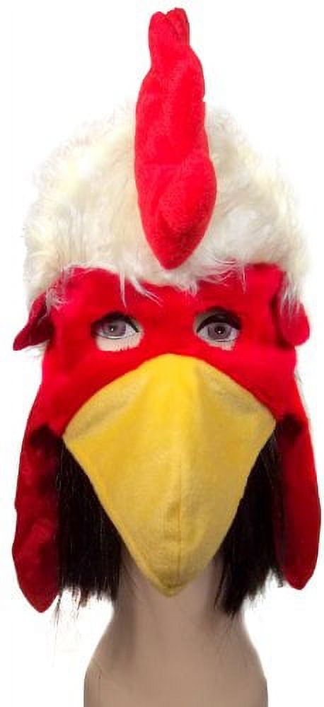 Funny Velvet Chicken Rooster Party Hat Cap Costume Accessory - Walmart.com