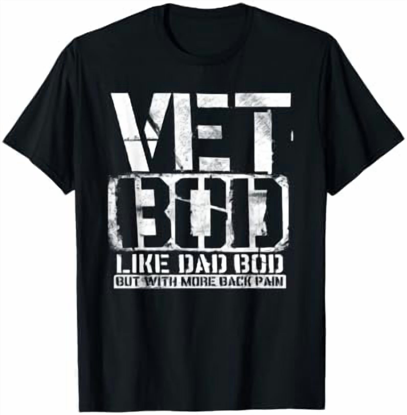 Funny Veteran T-Shirt with Bold Text for Comfort and Style - Walmart.com