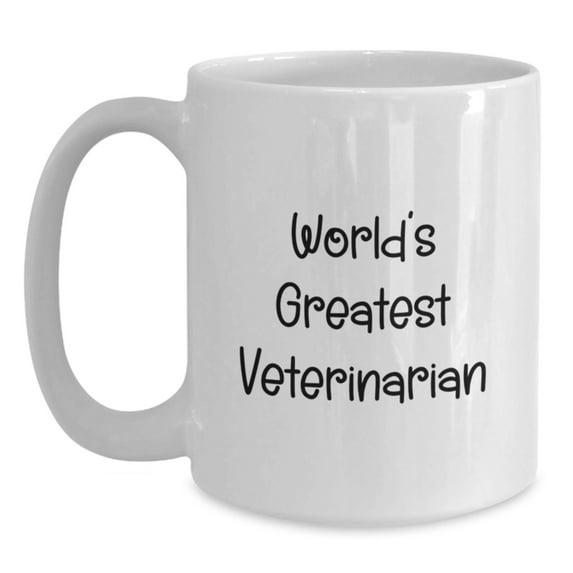 Funny Veterinarian White Coffee Mug for Men Gifts from Friends and ...