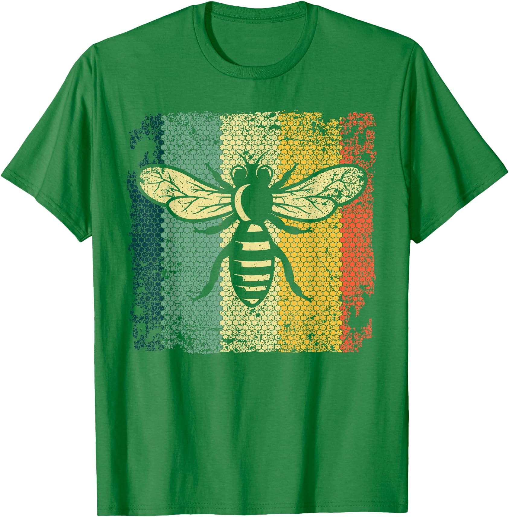 Funny Vintage Bee Designs Beekeeping Honey Bee Softstyle T-Shirt,Irish ...
