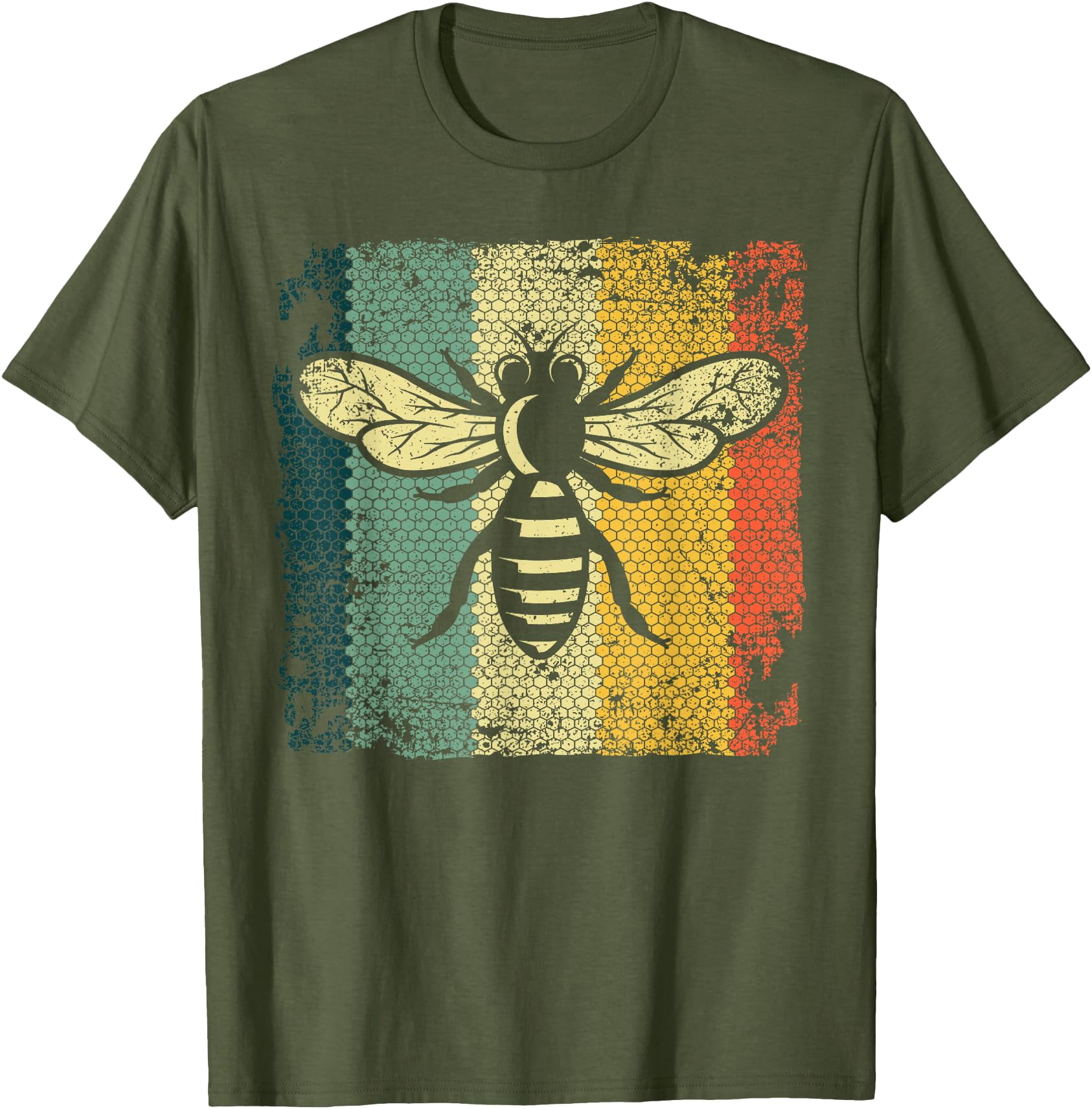 Funny Vintage Bee Designs Beekeeping Honey Bee Softstyle T-Shirt ...