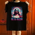 Funny Vintage Design He Is Rizzin Jesus Is The Rizzler Meme Graphic Tee ...