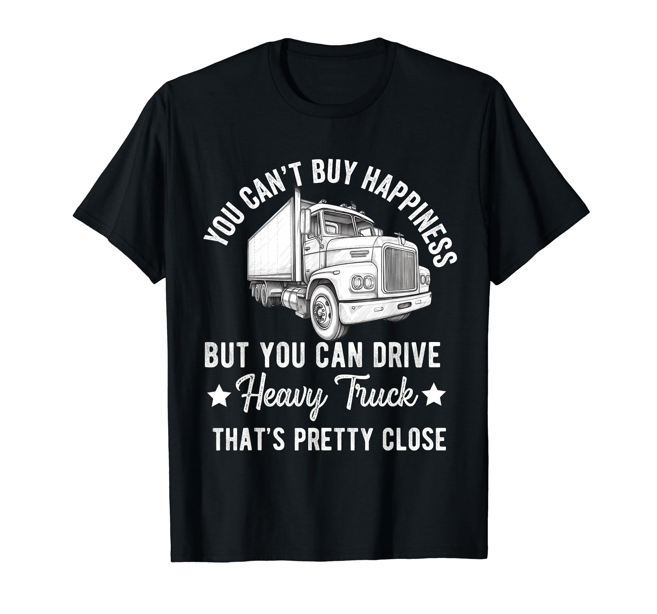 Funny Vintage Truck Driver T-Shirt for Men - Perfect Gift for Dads Who ...