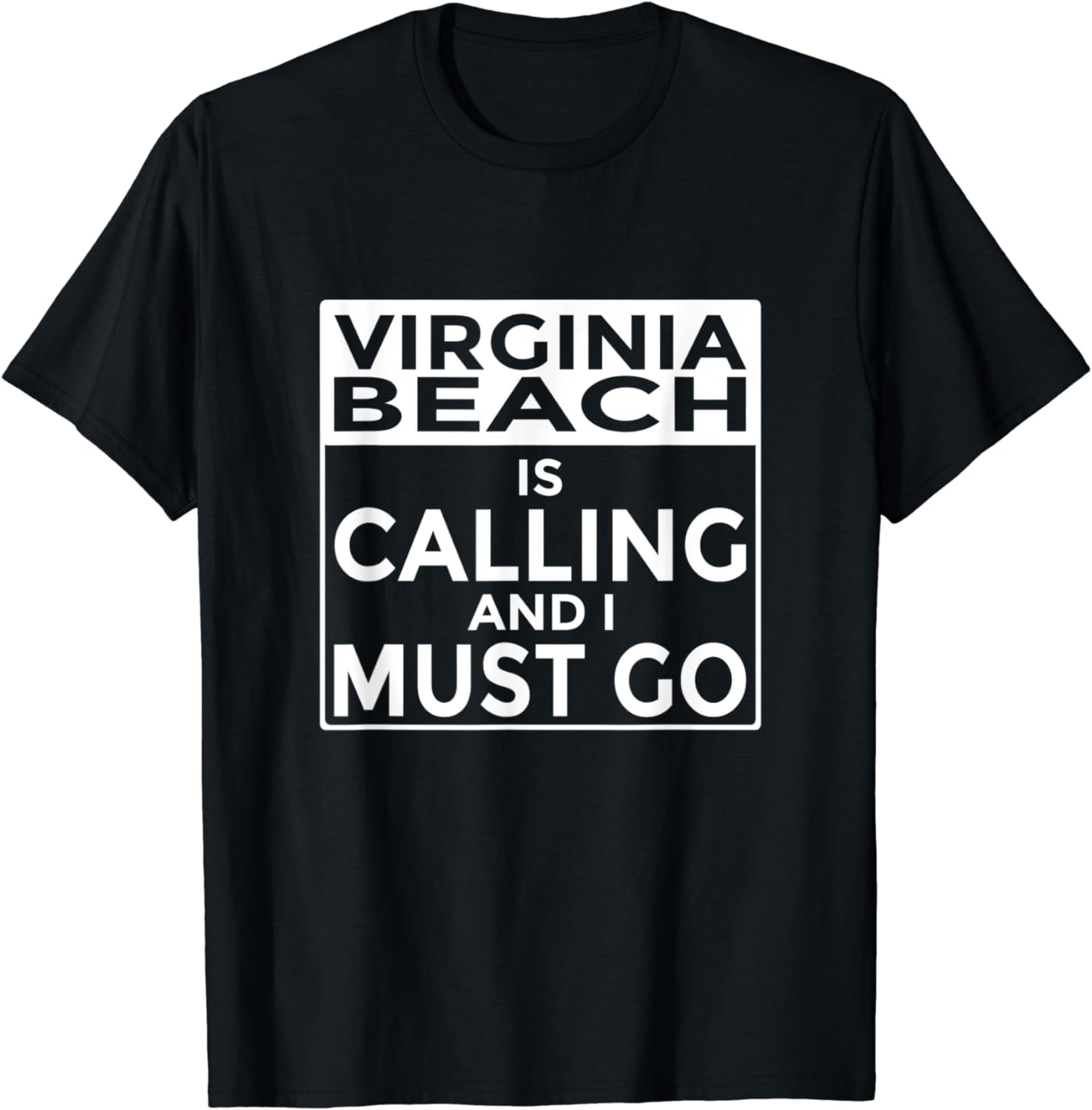 Funny Virginia Shirt Virginia Beach is Calling and I Must Go - Walmart.com
