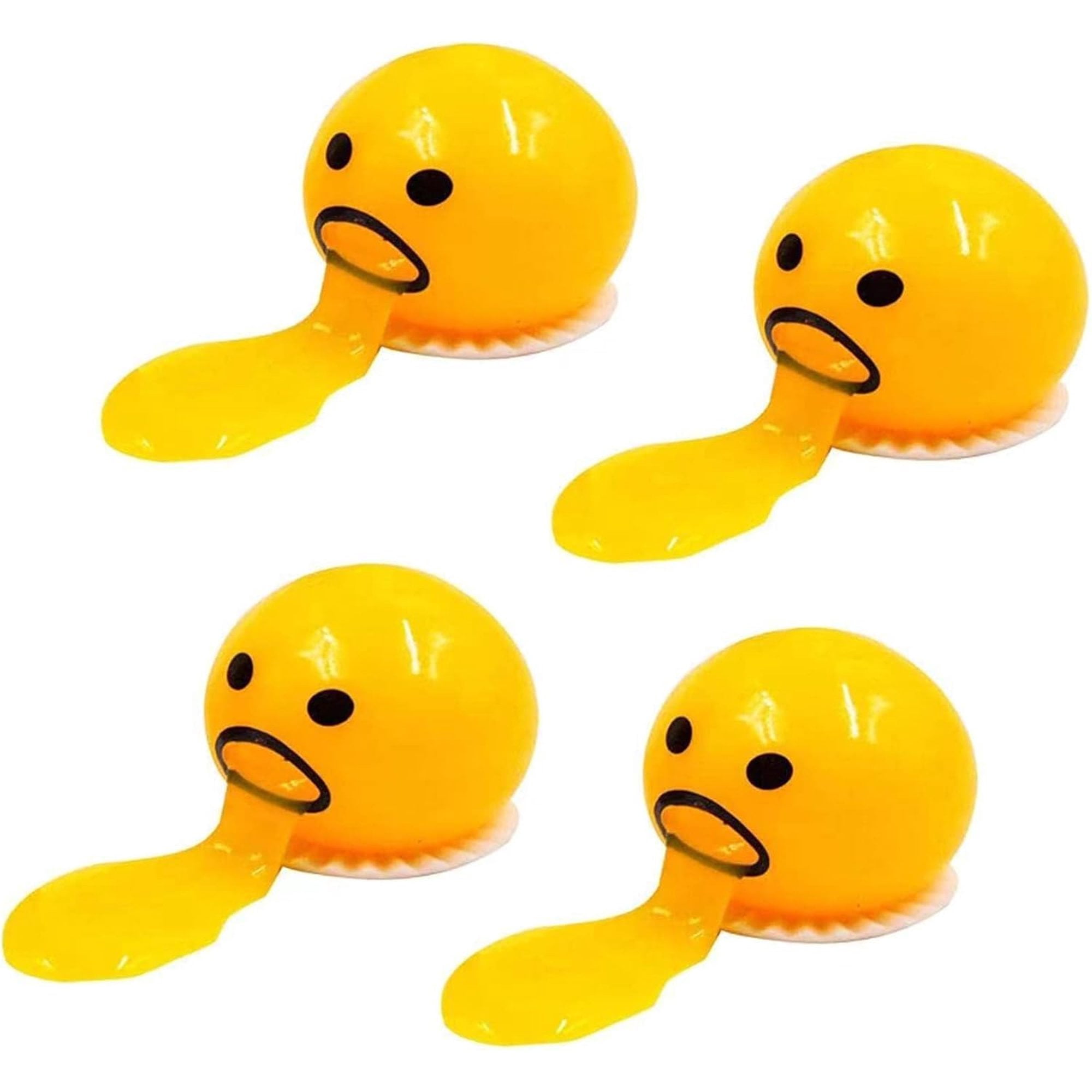 Funny Vomit Egg Stress Ball Toy – Squeeze Slime Toy for Anxiety Relief ...
