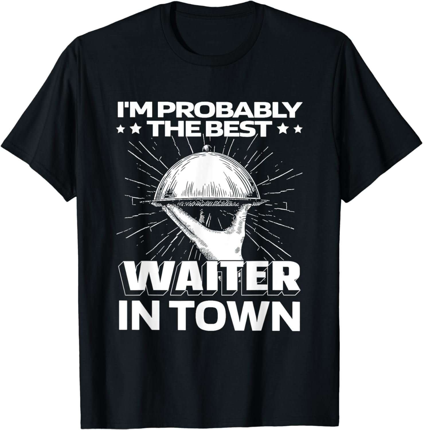 Funny Waitress - Server Waiter T-Shirt - Walmart.com