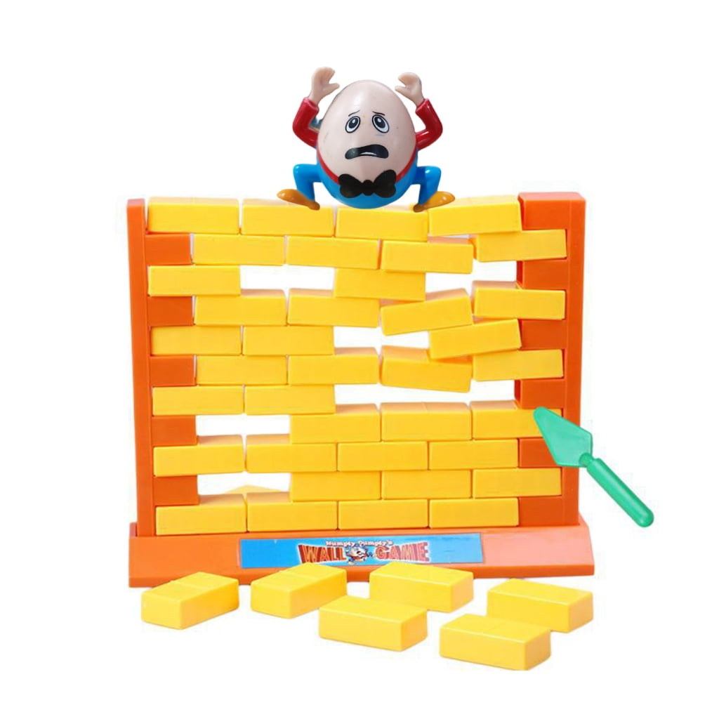 Funny Wall Game Toy for Kids Push Bricks and Make the Fall Children ...