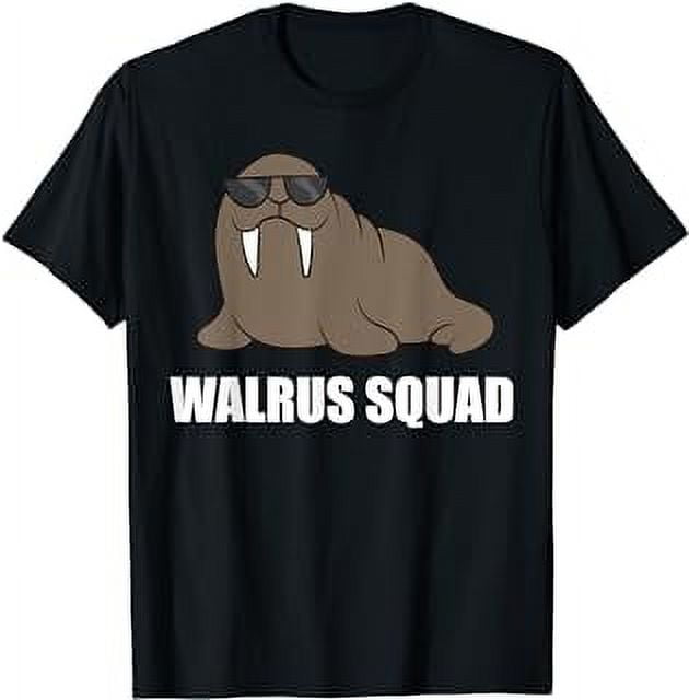 Funny Walrus Team Walrus Walrus Squad T-Shirt - Walmart.com Funny Walrus Team Walrus Walrus Squad T-Shirt - Walmart.com