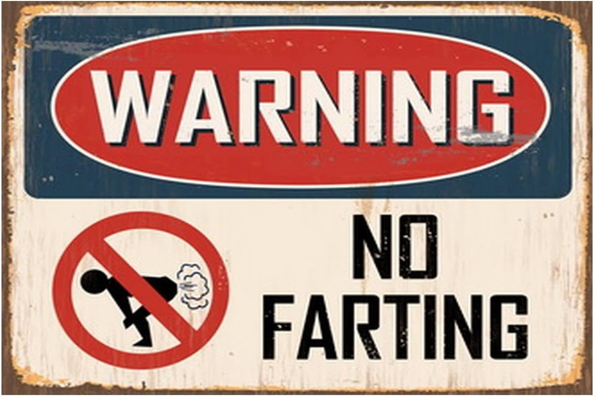 Funny Warning Signs, Bathroom Wall Art, Breakroom Décor Poster, No ...