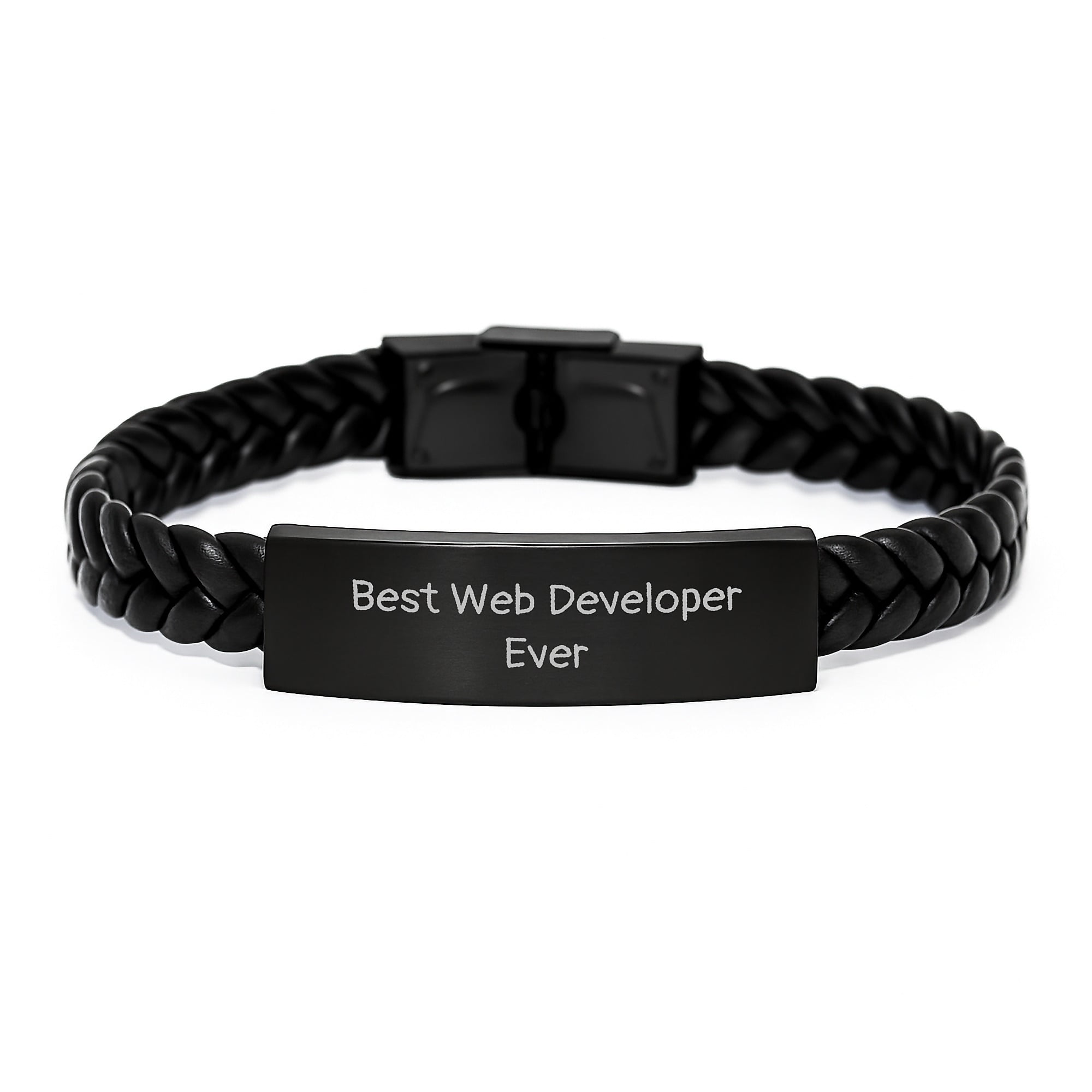 Funny Web Developer Gifts for Men - Best Web Developer Ever Interlaced ...