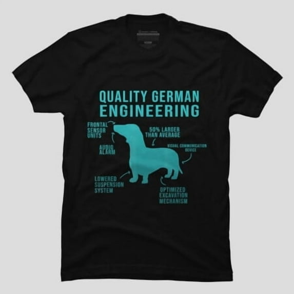 Funny Weiner Dog Joke Sarcastic German Daschund, H12446 T-Shirt, for ...