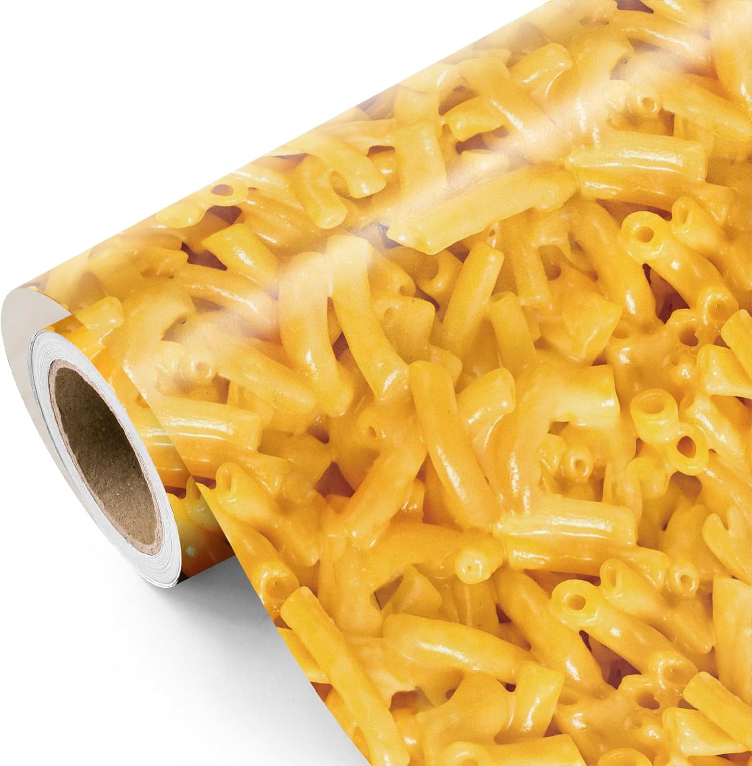 Funny Weird Macaroni Mac & Cheese Wrapping Paper Roll - Mini Roll - 17 ...