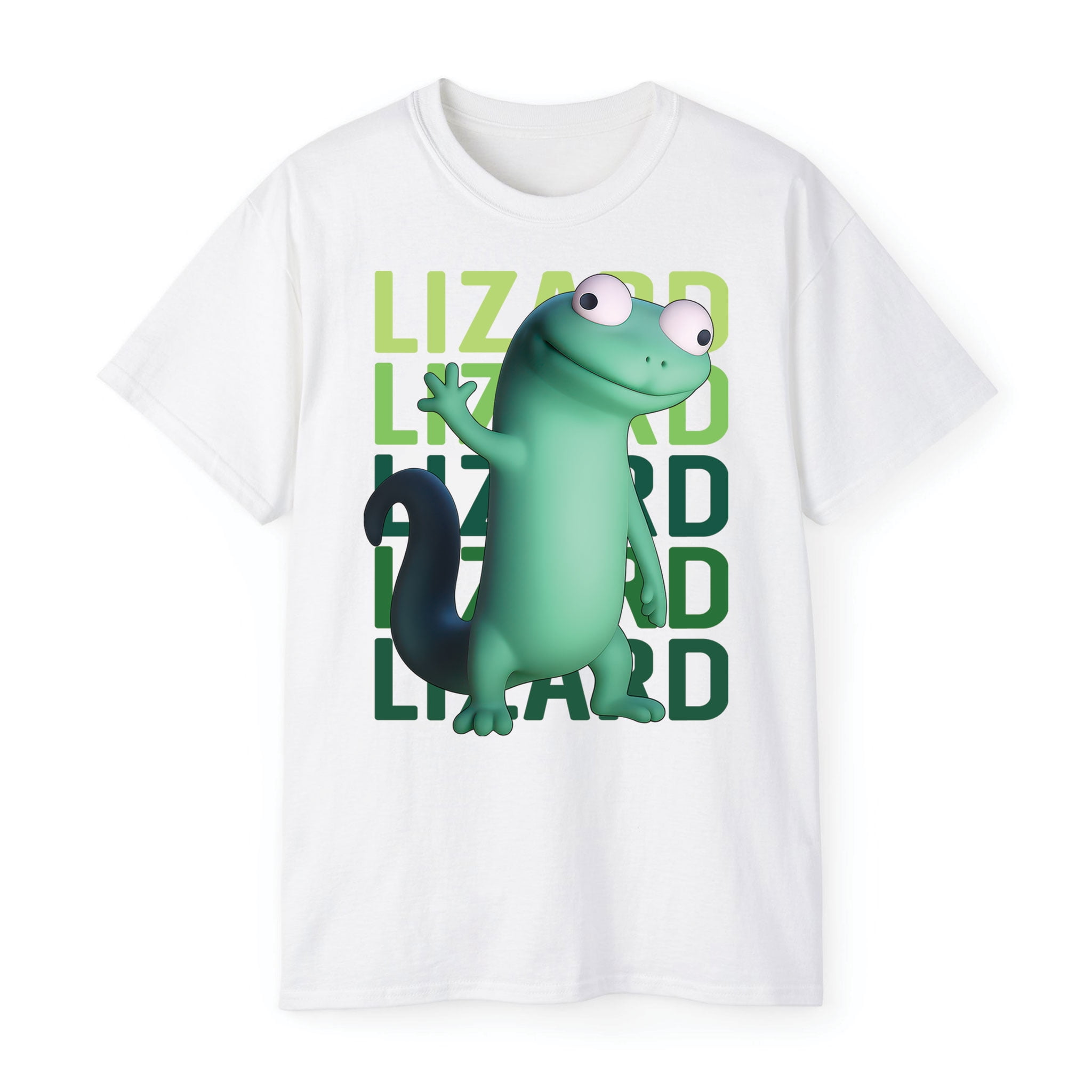 Funny Weirdcore Animal Women Men Lizard Lizard Lizard Meme T-Shirt ...