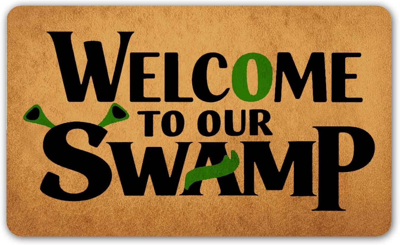 Funny Welcome Doormat for Entrance Way Indoor Floor Rug(24x 16 inch ...