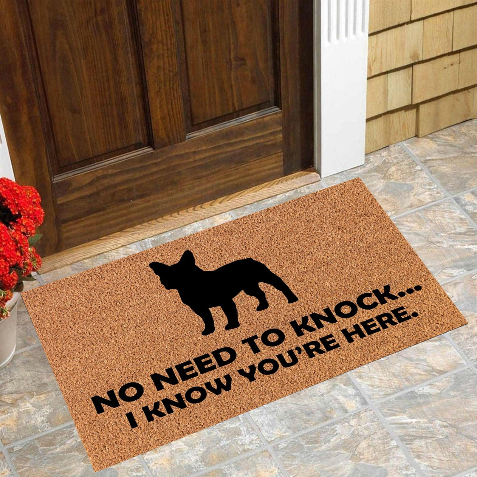 Funny Welcome Doormat House Warming Gift Mat Welcome Sign You Like Bull ...