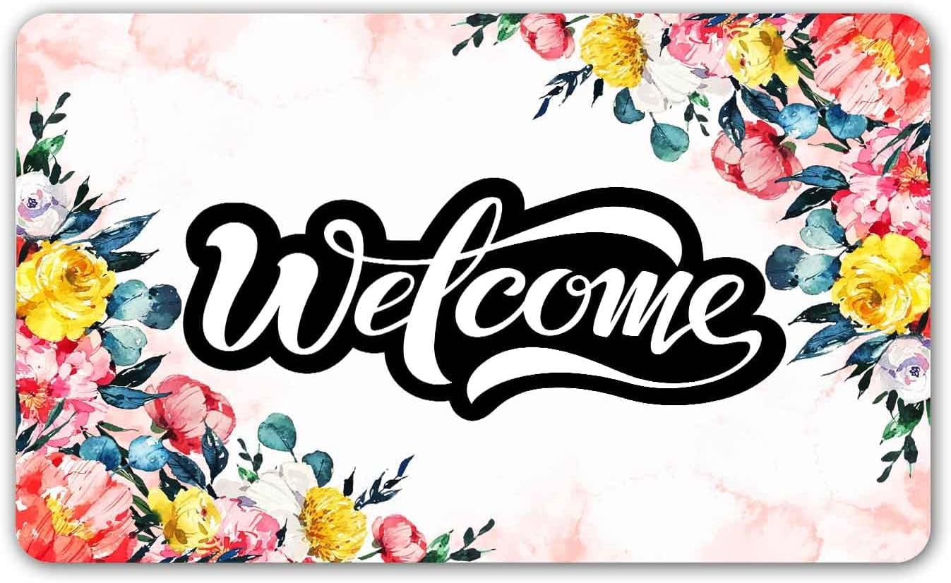 Funny Welcome Doormat Indoor Entray Front Porch Welcome Mat with 16*24 in Welcome Funny Doormat ...