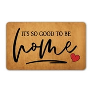 Cat Welcome Doormat, Indoor/Outdoor, Non-slip Backing, Entryway/Kitchen/Porch, 31.5 x 19.3 ...