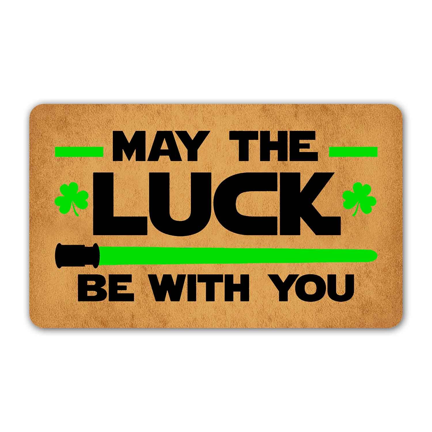 Funny Welcome Doormat Indoor Entray Front Porch Welcome Mat with Rubber ...